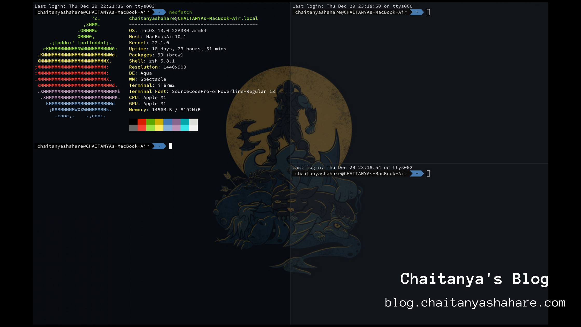 How To Make Macos Terminal Beautiful With Background Image Chaitanyas Blog